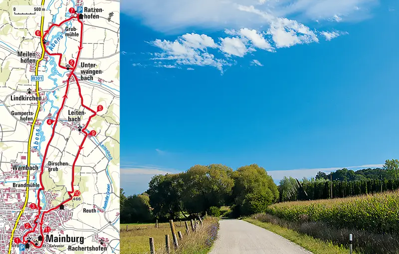 3 einsame Wanderungen in der Hallertau